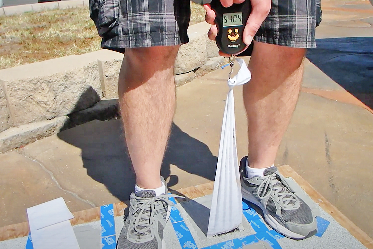 Roof Coating Field Adhesion Test (The Castagra Method) - Castagra